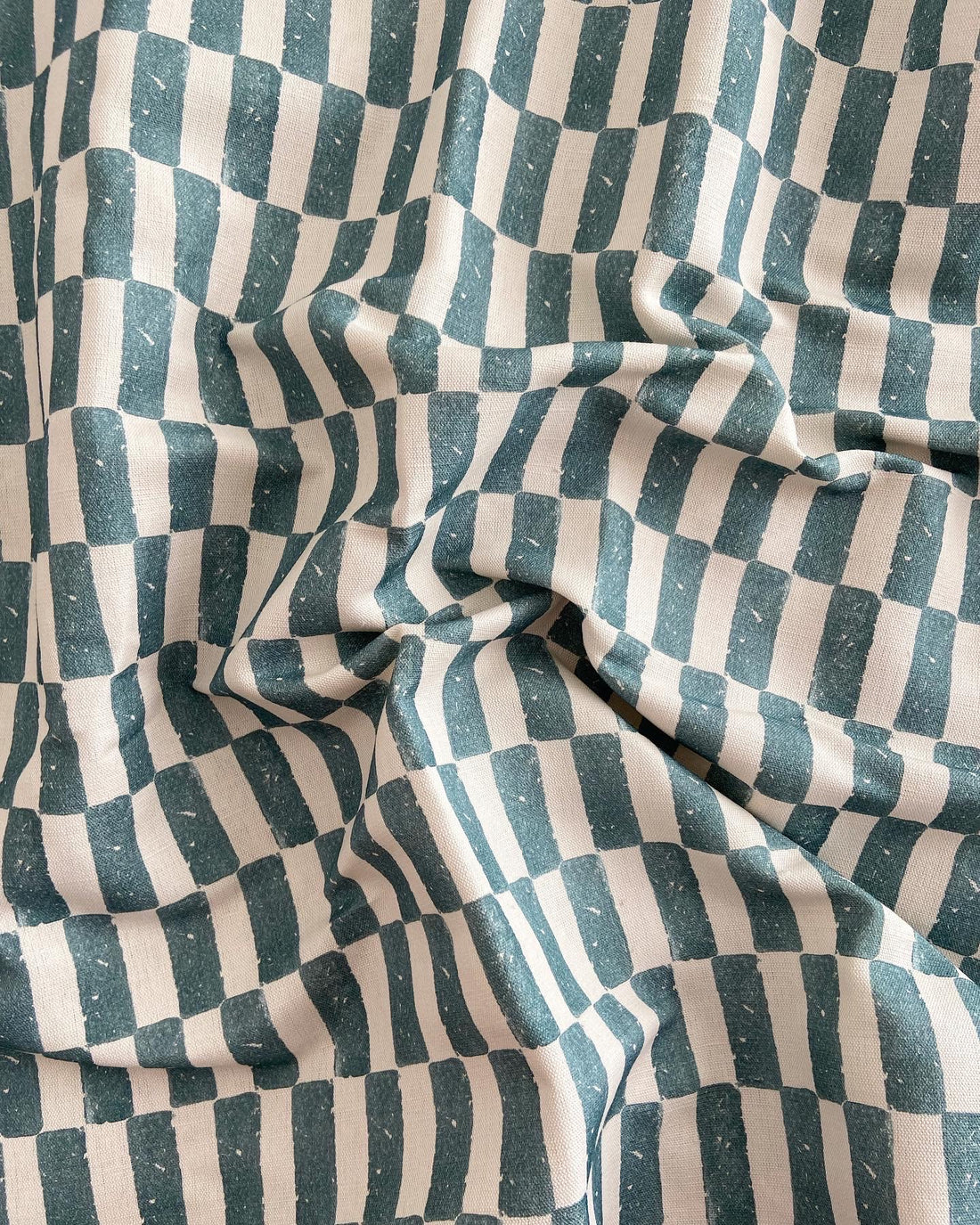 Checkers - Blue – Pomily Prints