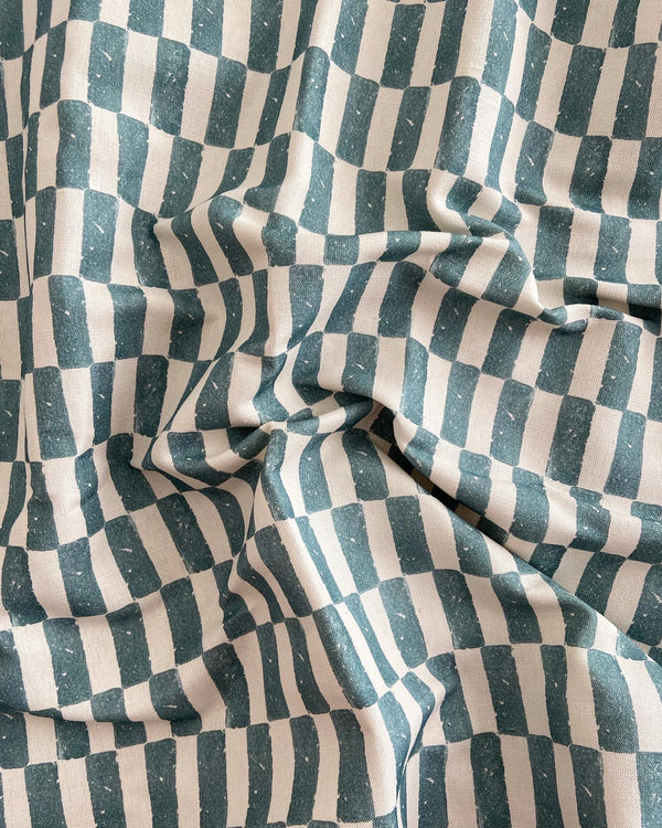 Checkers - Blue – Pomily Prints
