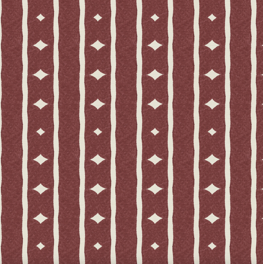Diamond Stripe - Red – Pomily Prints