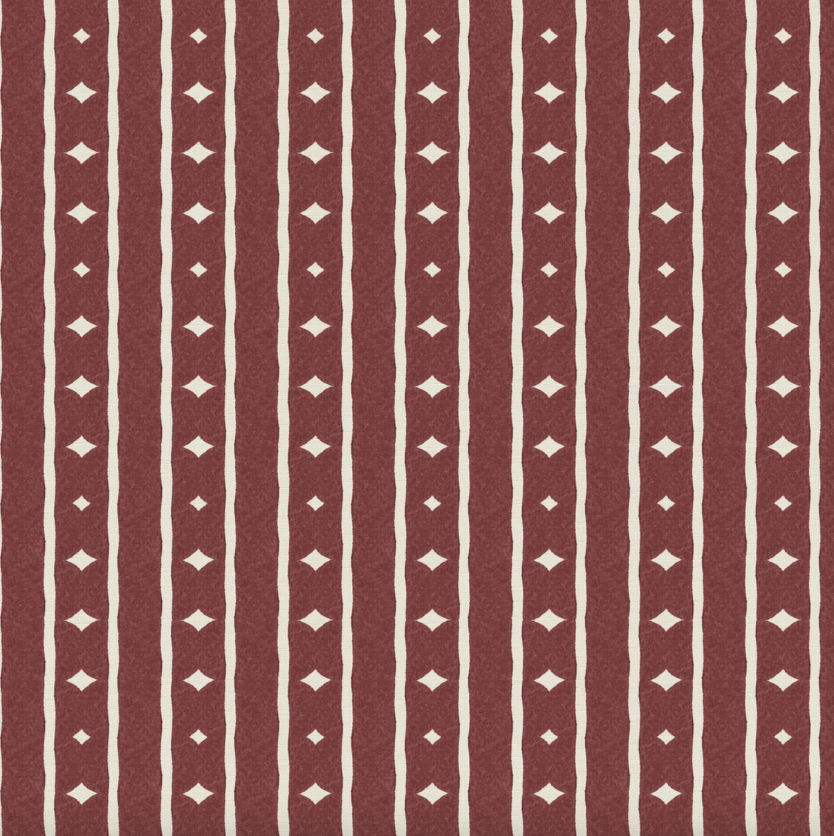 Diamond Stripe - Red – Pomily Prints